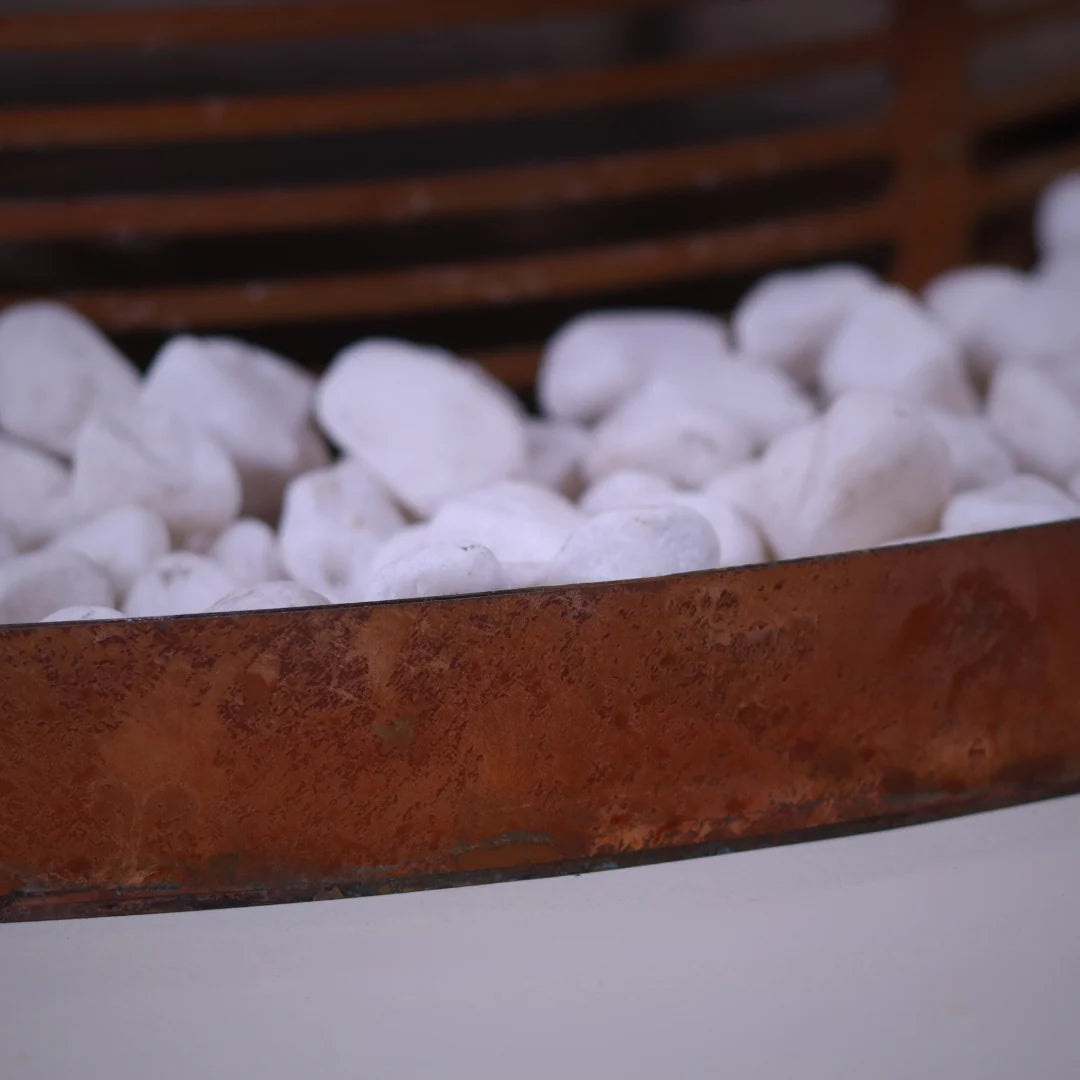 Smokelis Gather Corten Ember-Shield – Outdoor Concepts