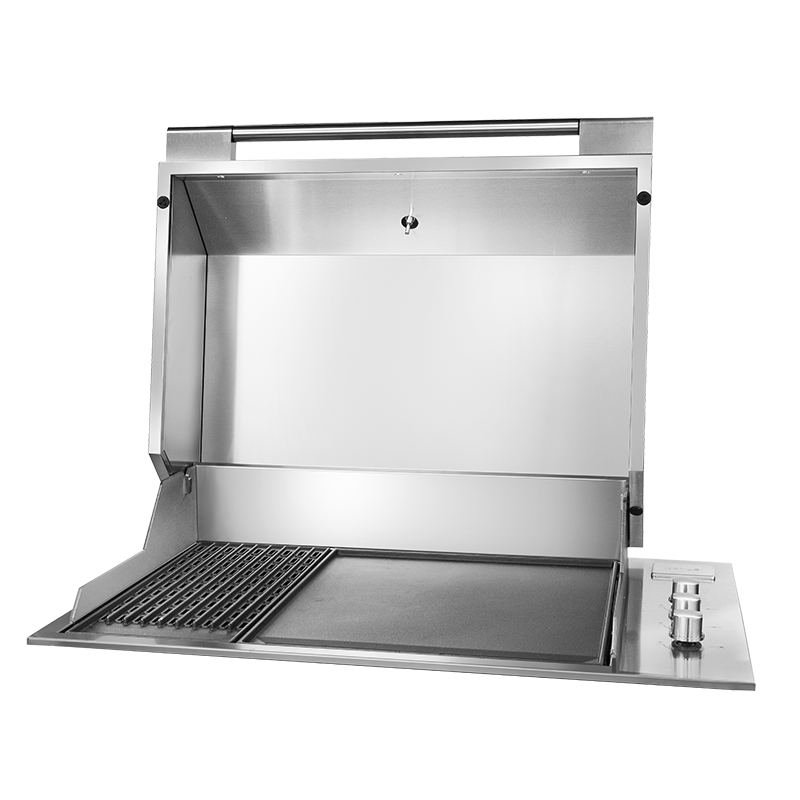 Artusi 80cm 3 Burner Built-In Gas BBQ - Stainless Steel – Outdoor Concepts