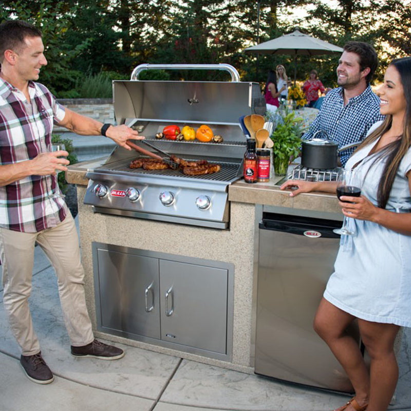 Bull Outlaw 76cm Drop In Grill - Head Only | Built In Gas BBQ – Outdoor ...